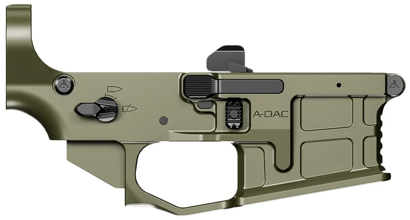 Radian Weapons R0391 A-DAC 15 Lower Receiver OD Green, Fully Ambi ...